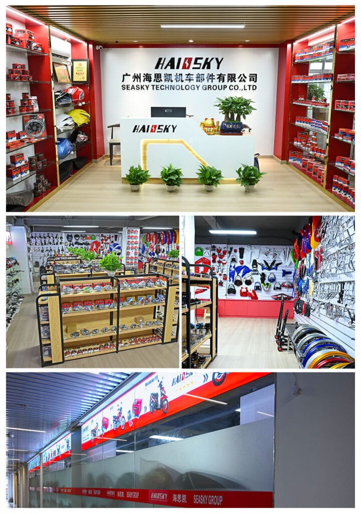 HAISSKY Unveils New and Upgraded Sample Room - Haissky Motorcycle Parts ...